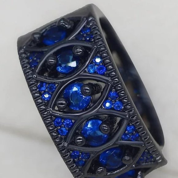 Accessories | 356 Men Cubic Zirconia Decor Ring | Poshmark